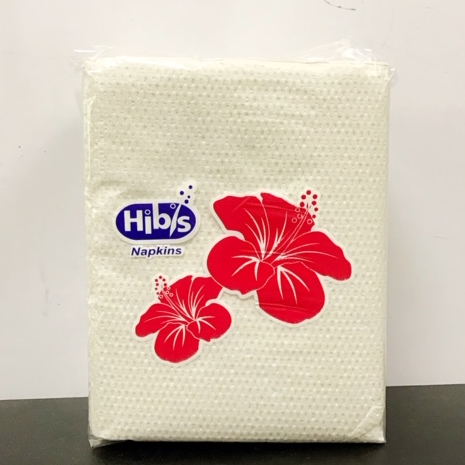 Tsai Trade :: Household Products :: HIBIS NAPKIN WHITE